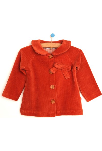 For My Baby Sevimli Kış Düğmeli Hırka