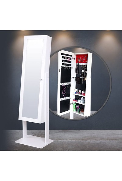 Decolove Aynalı Takı Dolabı