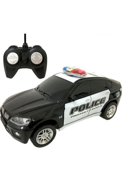 Prestij 1:24 Fonksiyonlu Uzaktan Kumandalı Işıklı Oyuncak Polis Arabası