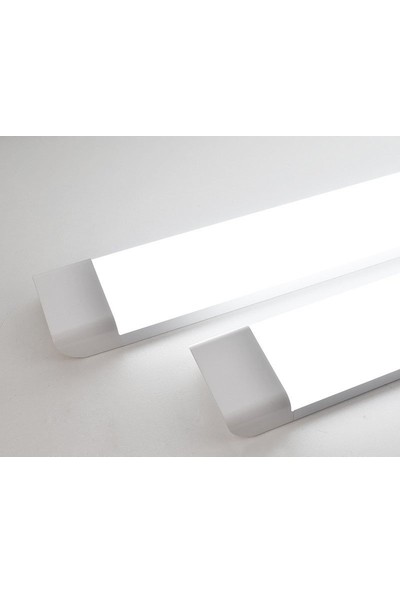 Bakyar 54 W LED Bant Armatür 120 cm Beyaz 2 Li̇ Paket