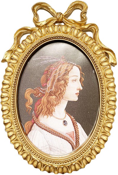 Kesoto Antika Resim Çerçevesi Süslü Kabartmalı Fotoğraf Tutucu Yatak Odası Resimleri Ekran (Yurt Dışından)