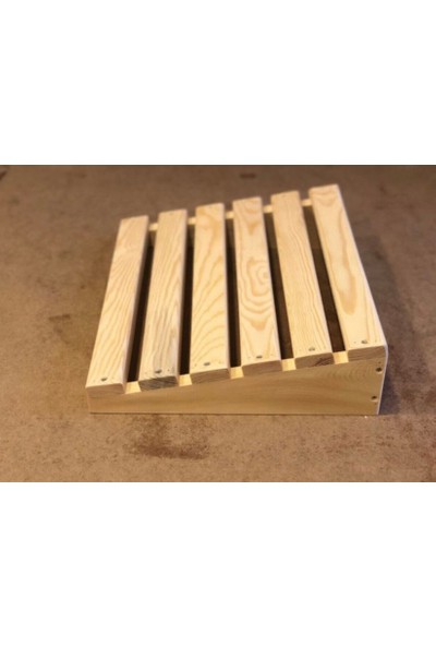 İnci Ahşap Ayak Koyma Standı Basamak