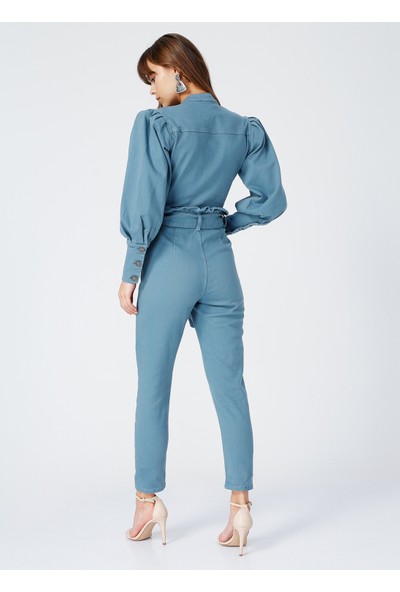 Rocky Girl Kadın Koyu Lacivert Tulum Rocky Girl Kadın Koyu Lacivert Tulum