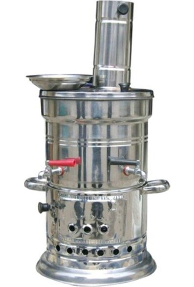 Özdemir Semaver - Krom Çift Musluk Semaver 5 Litre Özdemir Semaver - Krom Çift Musluk Semaver 5 Litre