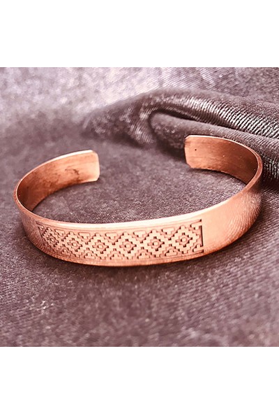 By Primarima Anatolia Saf Bakır Bilezik