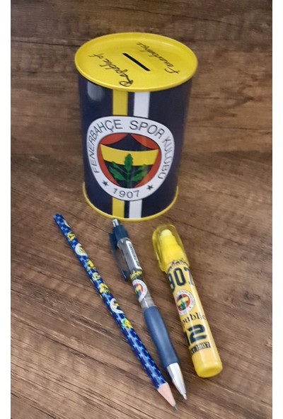 Çilek Home Fenerbahçe Kumbara -Fenerbahçe Kalem Seti Çilek Home Fenerbahçe Kumbara -Fenerbahçe Kalem Seti