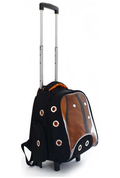 Bavul Şeklinde Kedi Köpek Taşıma Çantası