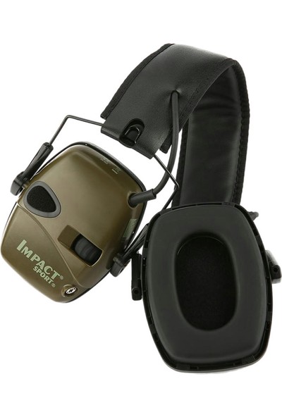 Impact Elektronik Katlanabilir Çekim Kulak Muffs Gürültü Azaltma Avcılık Kulakları Koruyucu Yeşil (Yurt Dışından)