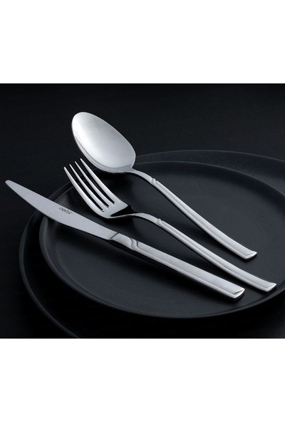 Nehir 72 Parça Marina Sade Çatal Kaşık Bıçak Seti