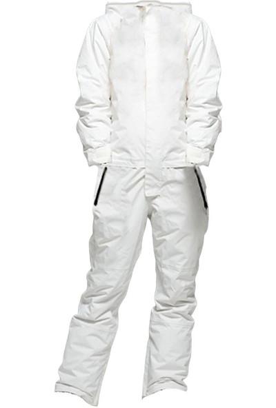 Baosity -Piece Snowsuits Tulumlar Tulumlar Kış Kış Kar Sporları Için Açık Sporları Beyaz Xs (Yurt Dışından)