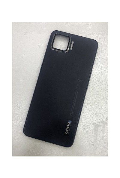 Qudex Oppo A73 (CPH2095) Kasa Arka Kapak Pil Batarya Kapağı Siyah