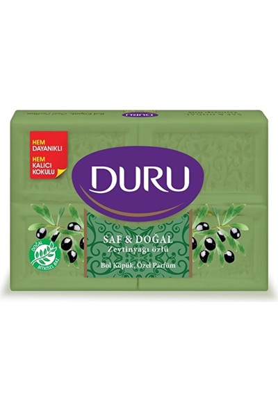 Duru Saf&doğal Yeşil Zeytinyağlı 4X150 G Banyo ve Duş Aksesuarları Duru Saf&doğal Yeşil Zeytinyağlı 4X150 G Banyo ve Duş Aksesuarları