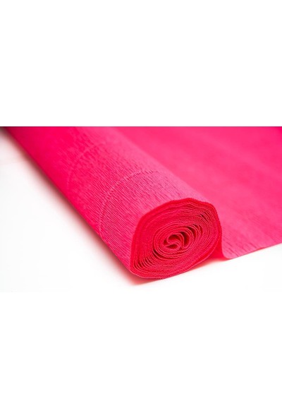 Cartotecnica Rossi Italyan Krapon Kağıdı NO:551 Shocking Pink 180 gr 50 x 250 cm