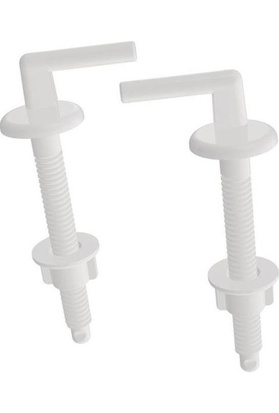Alper Banyo Plastik Klozet Kapağı Montaj Vidası ALB0645 Alper Banyo Plastik Klozet Kapağı Montaj Vidası ALB0645