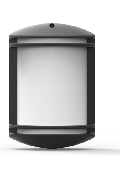 Horoz Orkide-4 Siyah E-27 Duy Bahçe Fener Duvar Aplik Kırılmaz