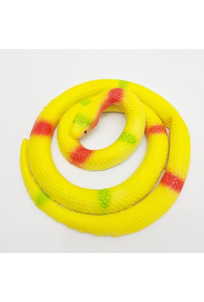 Kelebek Oyuncak Silikon Esnek Yılan - Sarı Kelebek Oyuncak Silikon Esnek Yılan - Sarı