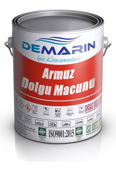 Demarin Armuz Dolgu Macunu (Kalafat Macunu-Deniz Suyuna Kimyasal Maddelere Ultra Dayanıklı) Demarin Armuz Dolgu Macunu (Kalafat Macunu-Deniz Suyuna Kimyasal Maddelere Ultra Dayanıklı)