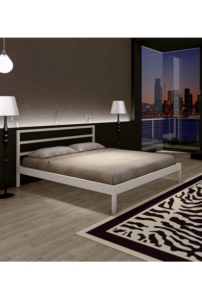 Ressa Home Leyla Çift Kişilik Metal Karyola 150X200 cm