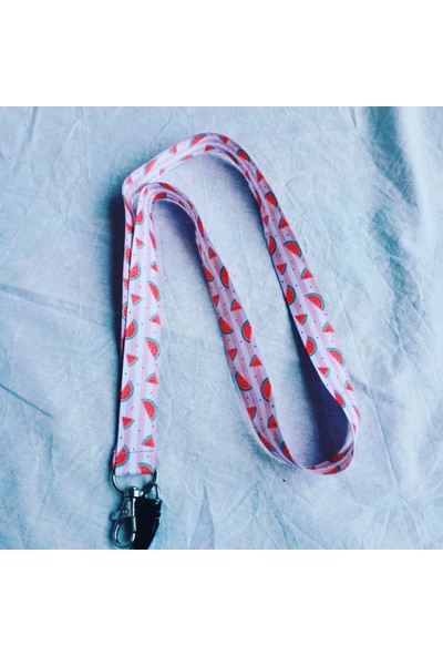 Aylins Boyun Askı Ipi-Karpuz Desen