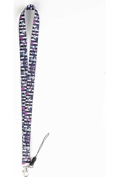 Aylins The Nightmare Before Christmas Desenli Boyun Askı Ipi