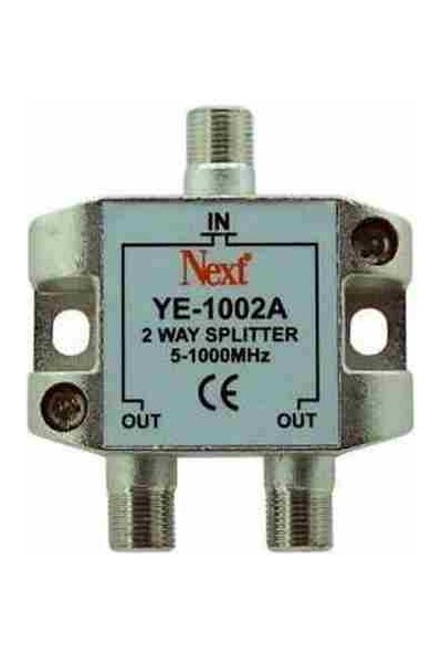 Next YE-1002 1/2 A 1/2 5-1000 Splitter Next YE-1002 1/2 A 1/2 5-1000 Splitter