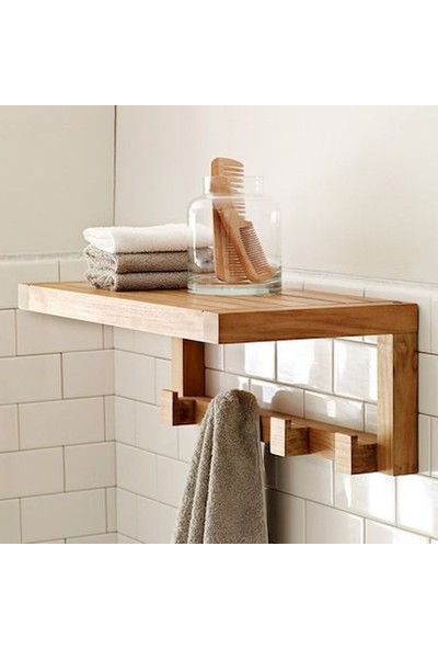 Vune Concept Dekoratif Banyo Rafı 17 x 27 x 45 cm Vune Concept Dekoratif Banyo Rafı 17 x 27 x 45 cm