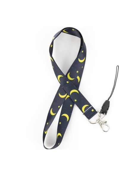 Aylins Ay Desenli Yaka Kartı İpi