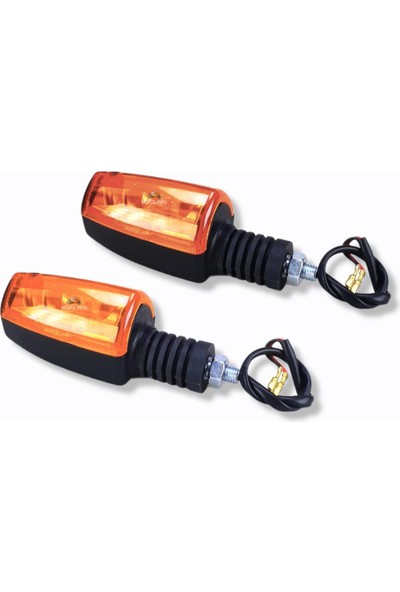 Motolinas Motosiklet Sinyal Kısa Körüklü Takım 4 Adet Cg Çita Xcg