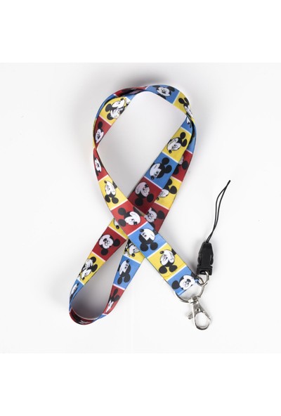 Aylins Miki Fare Desenli Yaka Kartı İpi