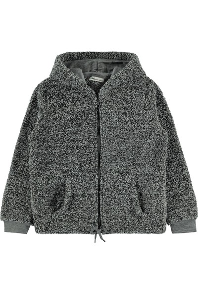 Civil Girls Kız Çocuk Kapüşonlu Hırka 10-13 Yaş Antrasitmelanj