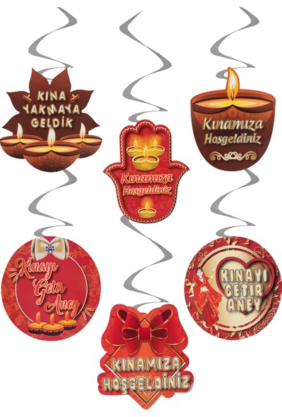 Kına Atölyesi Kına Gecesi Tavan Süsü