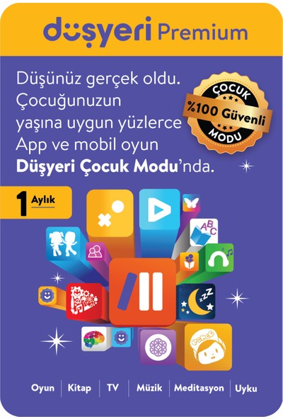 Düşyeri App Premium 1 Aylık Üyelik Paketi