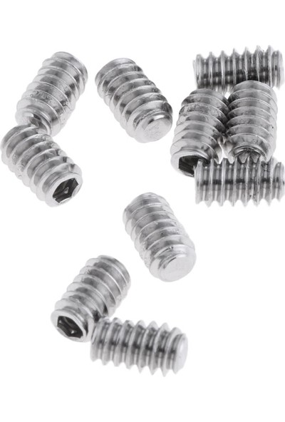 Blesiya 10 Adet Paslanmaz Çelik Fin Grub Vidalar (Yurt Dışından) Blesiya 10 Adet Paslanmaz Çelik Fin Grub Vidalar (Yurt Dışından)