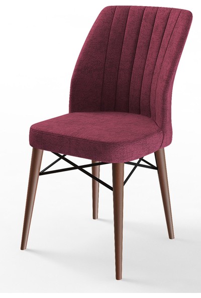 Canisa Concept Flex Serisi, Gürgen Ayaklı Sandalye , Ayaklar Ceviz