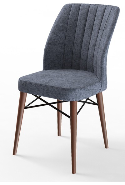 Canisa Concept Flex Serisi, Gürgen Ayaklı Sandalye , Ayaklar Ceviz