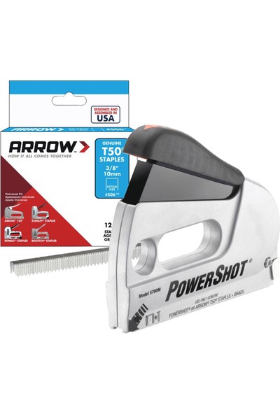 Arrow 5700 Mekanik Zımba ve Çivi Tabancası 6-14MM ZIMBA/15MM Çivi + 1250 Adet Zımba Arrow 5700 Mekanik Zımba ve Çivi Tabancası 6-14MM ZIMBA/15MM Çivi + 1250 Adet Zımba