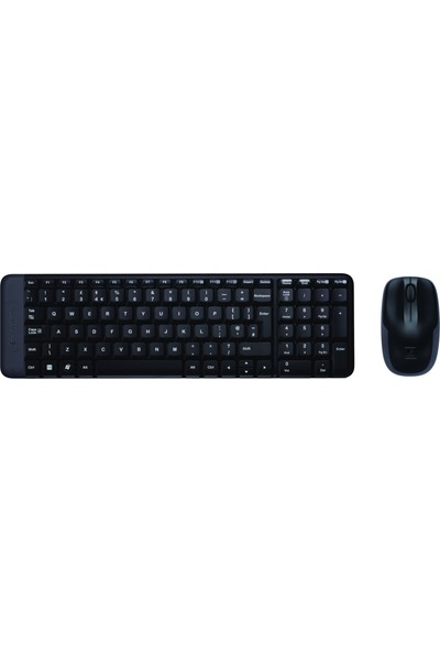 Logitech 920-003163 MK220 Kablosuz Klavye ve Mouse Set Logitech 920-003163 MK220 Kablosuz Klavye ve Mouse Set