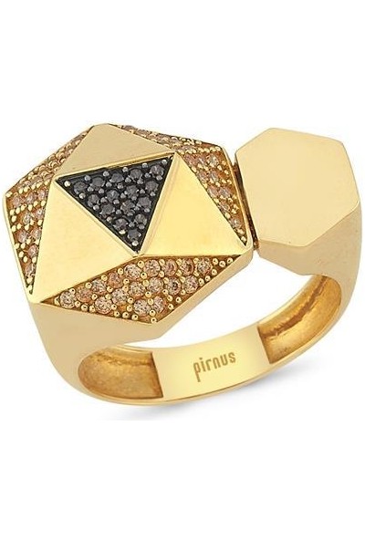 Pirnus Diamond - Yüzük - 14 Ayar Altın - Gramı : 5.67