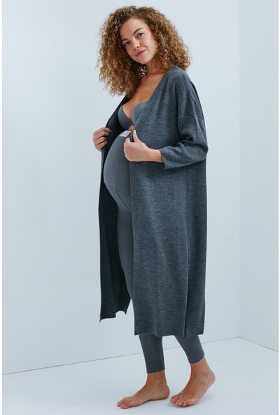 Penti PentiKoyu Gri Genuine Ev Hırkası