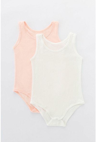 Penti PentiÇok Renkli Kız Çocuk Basic 2li Bodysuit Penti PentiÇok Renkli Kız Çocuk Basic 2li Bodysuit