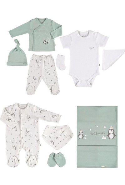 Biorganic Fr. Penguins 10'lu Bebek Hastane Çıkış Seti 63191 Biorganic Fr. Penguins 10'lu Bebek Hastane Çıkış Seti 63191