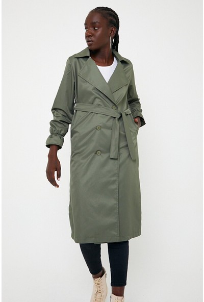 Brm Yırtmaçlı Trençkot