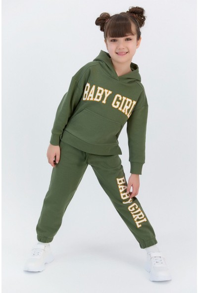 Rolypoly Baby Girl Haki Kız Çocuk Eşofman Takımı Rolypoly Baby Girl Haki Kız Çocuk Eşofman Takımı