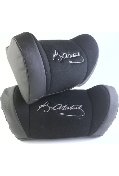 Denden Atatürk Imzası 5d Ortapedik Oto Boyun Yastığı