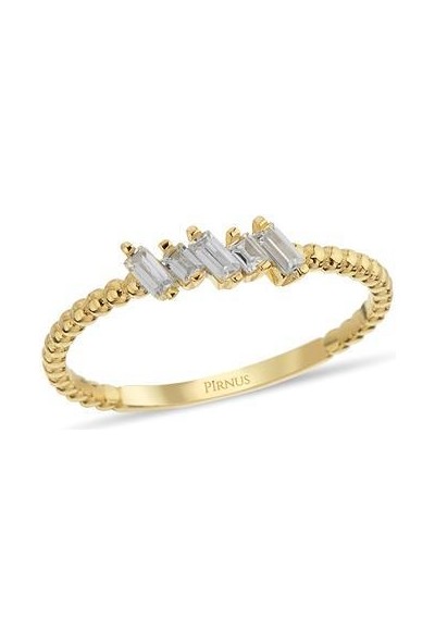 Pirnus Diamond - Yüzük - 14 Ayar Altın - Gramı : 1.34 Pirnus Diamond - Yüzük - 14 Ayar Altın - Gramı : 1.34