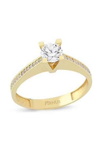 Pirnus Diamond - Yüzük - 14 Ayar Altın - Gramı : 2.71 Pirnus Diamond - Yüzük - 14 Ayar Altın - Gramı : 2.71