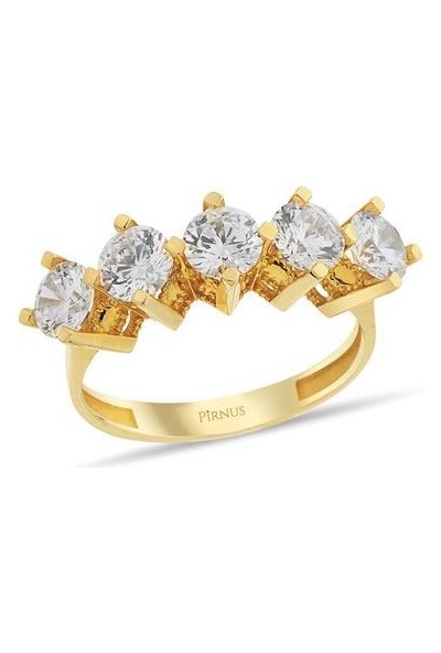 Pirnus Diamond - Yüzük - 14 Ayar Altın - Gramı : 3.95 Pirnus Diamond - Yüzük - 14 Ayar Altın - Gramı : 3.95