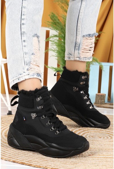 U.S. Polo Assn. Jilda Günlük Bağcıklı Kadın Bot Ayakkabı