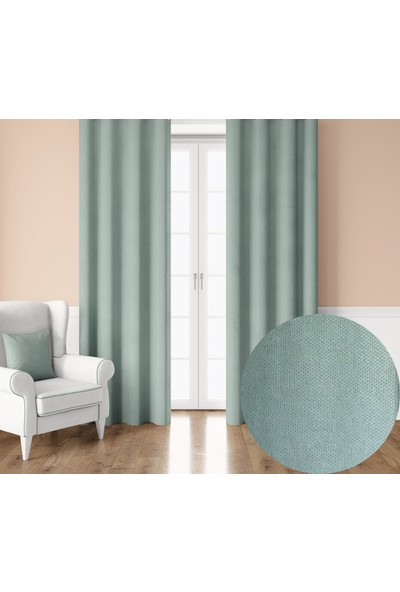 Kadife Dokulu Ekstrafor Büzgülü Nil Yeşili Yüksek Kalite Fon Perde Tek Kanat Kadife Dokulu Ekstrafor Büzgülü Nil Yeşili Yüksek Kalite Fon Perde Tek Kanat