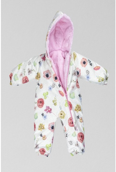 Modacity Çiçek Desenli Kürklü Çocuk ,bebek Kozmonot Astronot Tulum Modacity Çiçek Desenli Kürklü Çocuk ,bebek Kozmonot Astronot Tulum